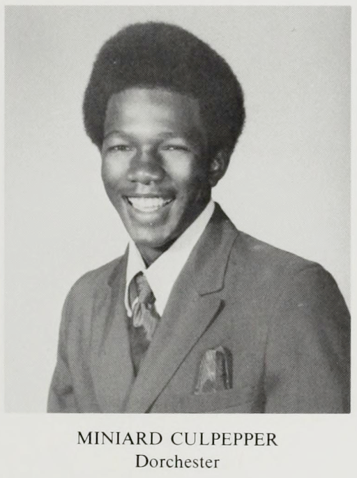Miniard Culpepper, EHS '71: Activist Trailblazer - The English High ...