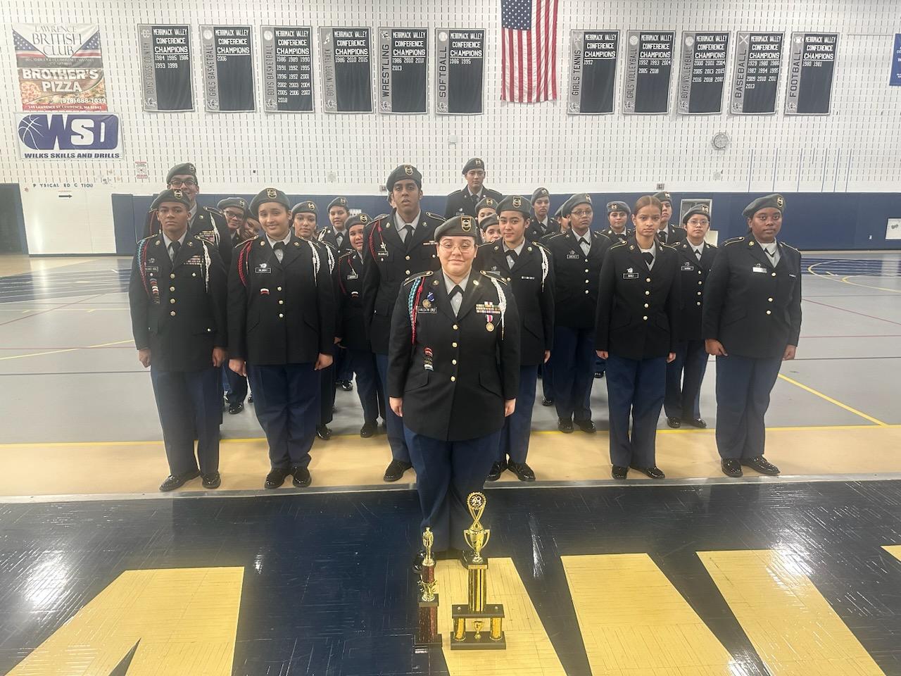 EHS ROTC Shines at Statewide Drill Championships - The English High ...